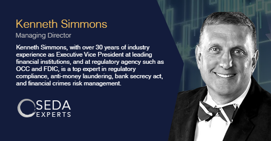 Kenneth Simmons | AML/BSA Expert Witness - SEDA Experts